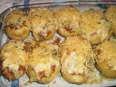 Papas Rellenas - Como hacer Papas rellenas al horno con carne molida
