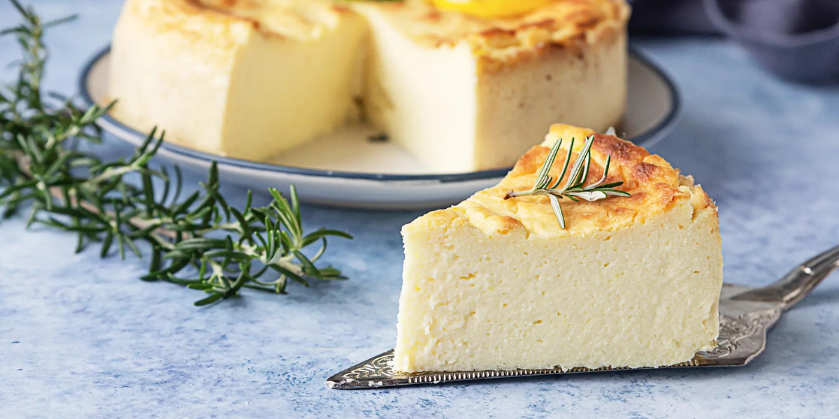Torta cremosa de Ricota, ¡Más rico que el cheesecake!