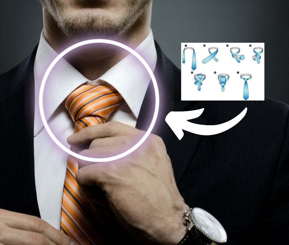 Como hacer un nudo corbata - Cuando aprendas lo harás en 10 segundos