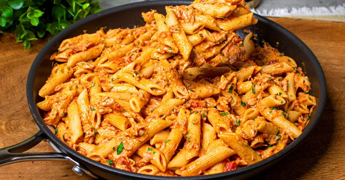 ¿Tienes atún y pasta en casa? Como hacer esta sabrosa cena