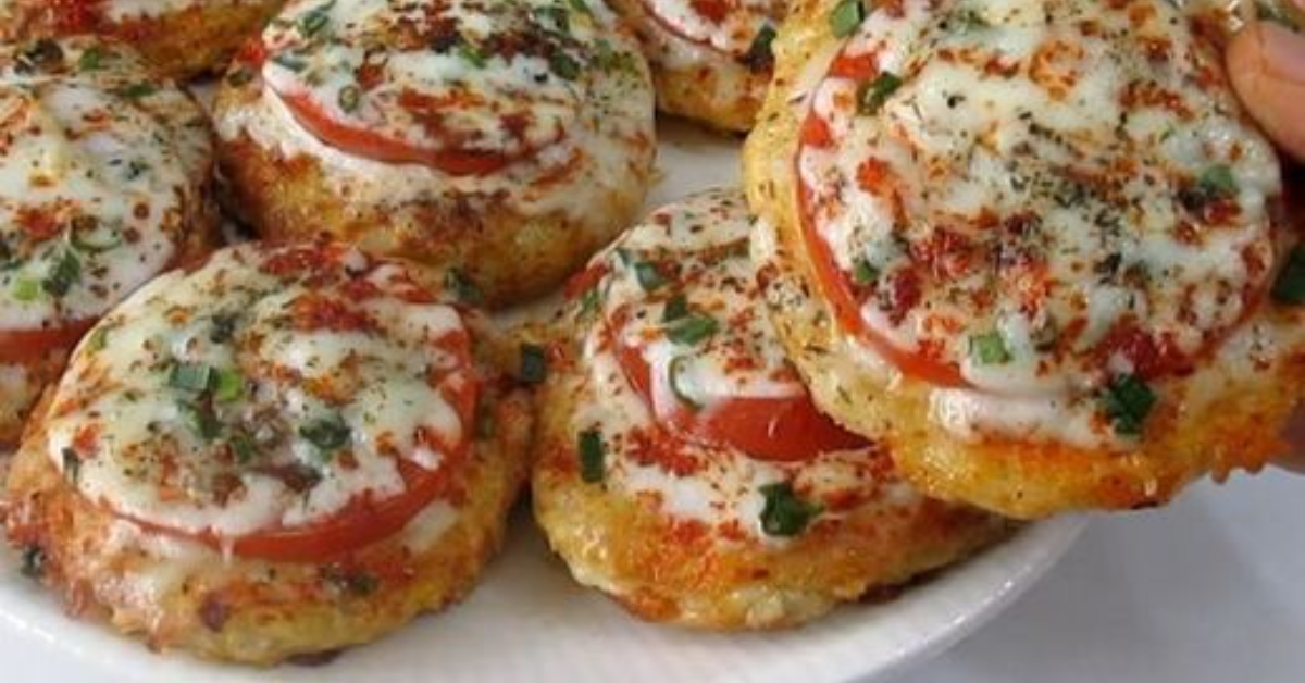 ¡Super receta! Como hacer mini pizzetitas de avena y papa ¡Sabrosisimo ...