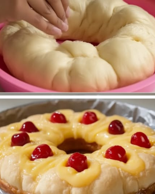 Rosca de Pascua con Crema Pastelera (Receta para 4 unidades) Raza ...